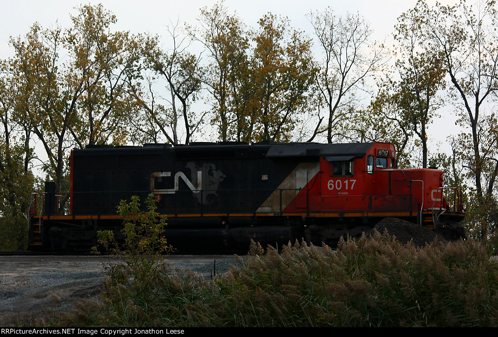 CN 6017 works Lang yard